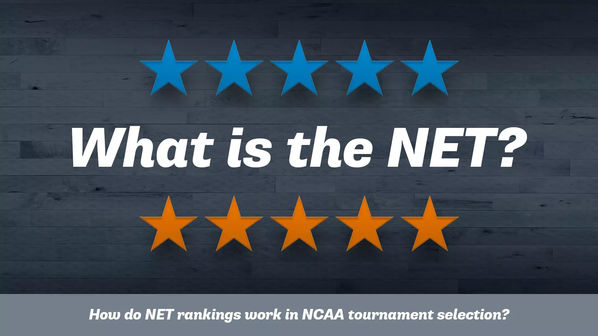 How do NET rankings work in NCAA tournament selection? - NCAA.org