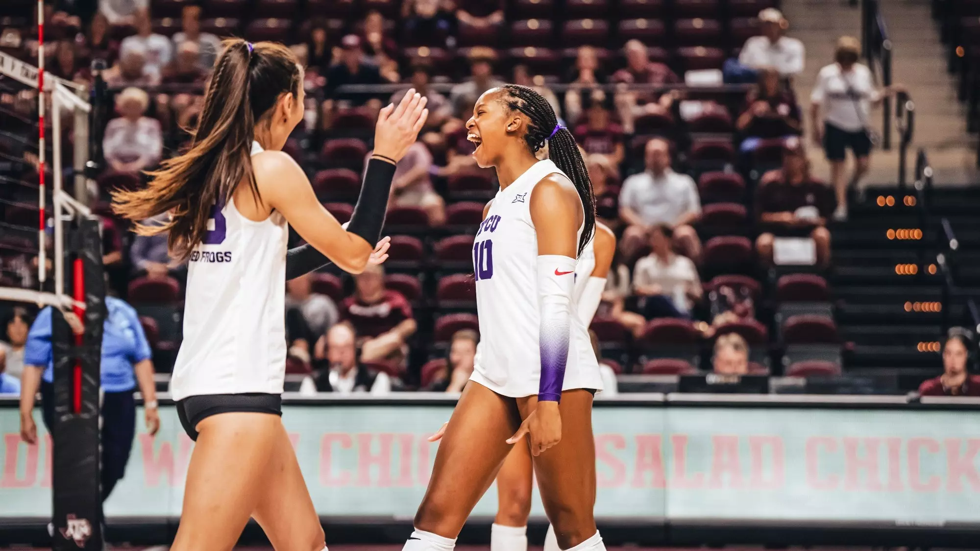 Block Party Leads TCU to 3-1 Win At Texas A&M - TCU Athletics