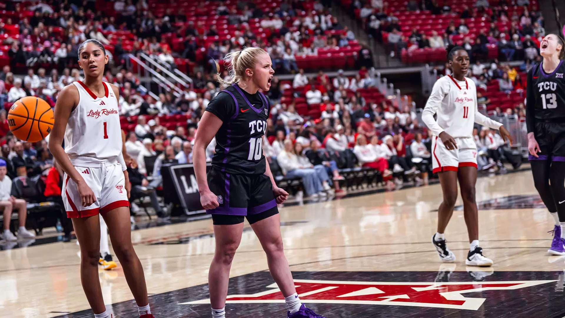 No. 11 TCU Stifles Texas Tech 69-43 - TCU Athletics