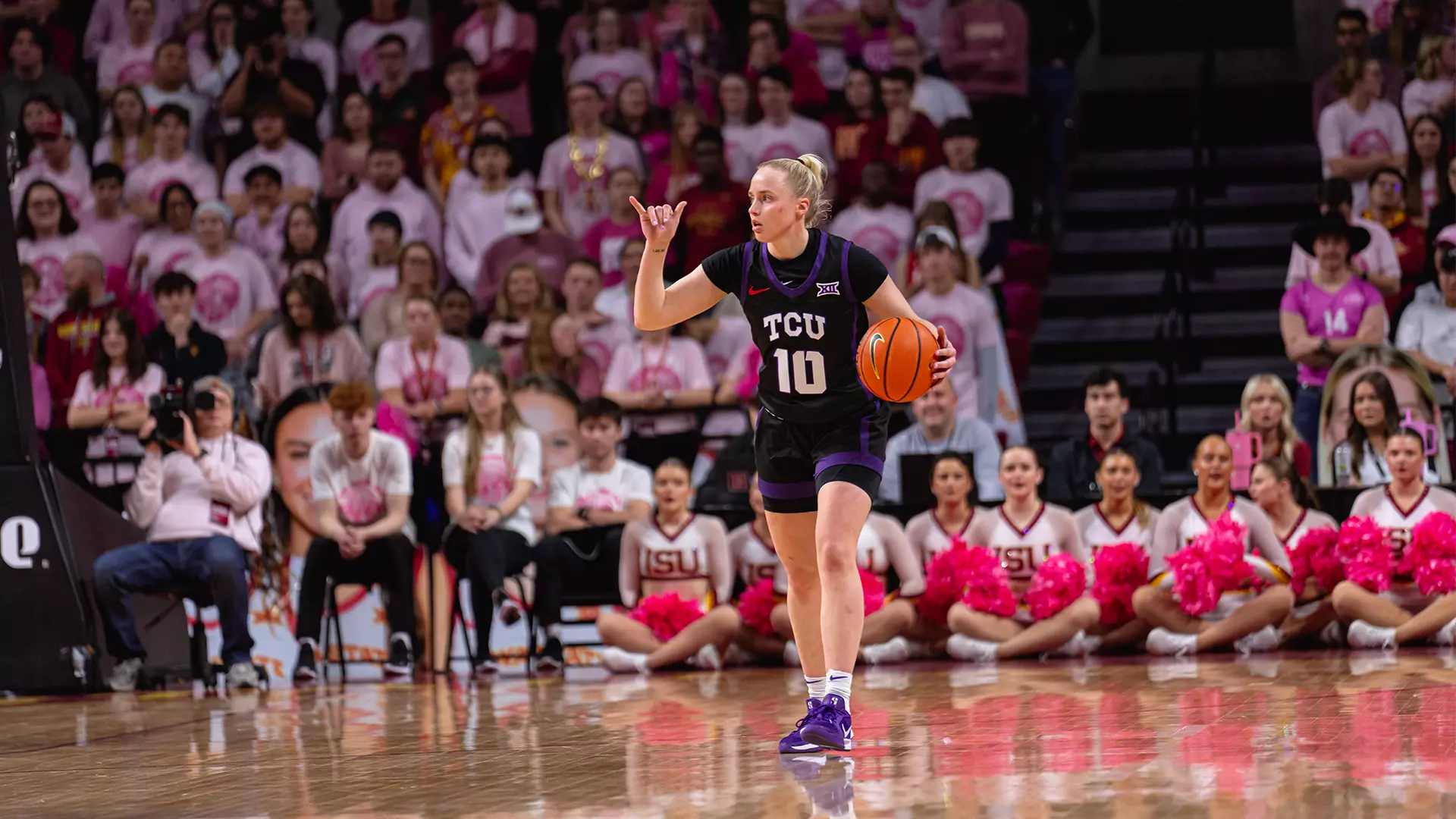 No. 9 TCU Takes Down Iowa State behind 28 Points from Van Lith - TCU ...