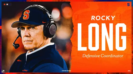 Defensive Innovator Rocky Long Named New 'Cuse DC - Syracuse University ...