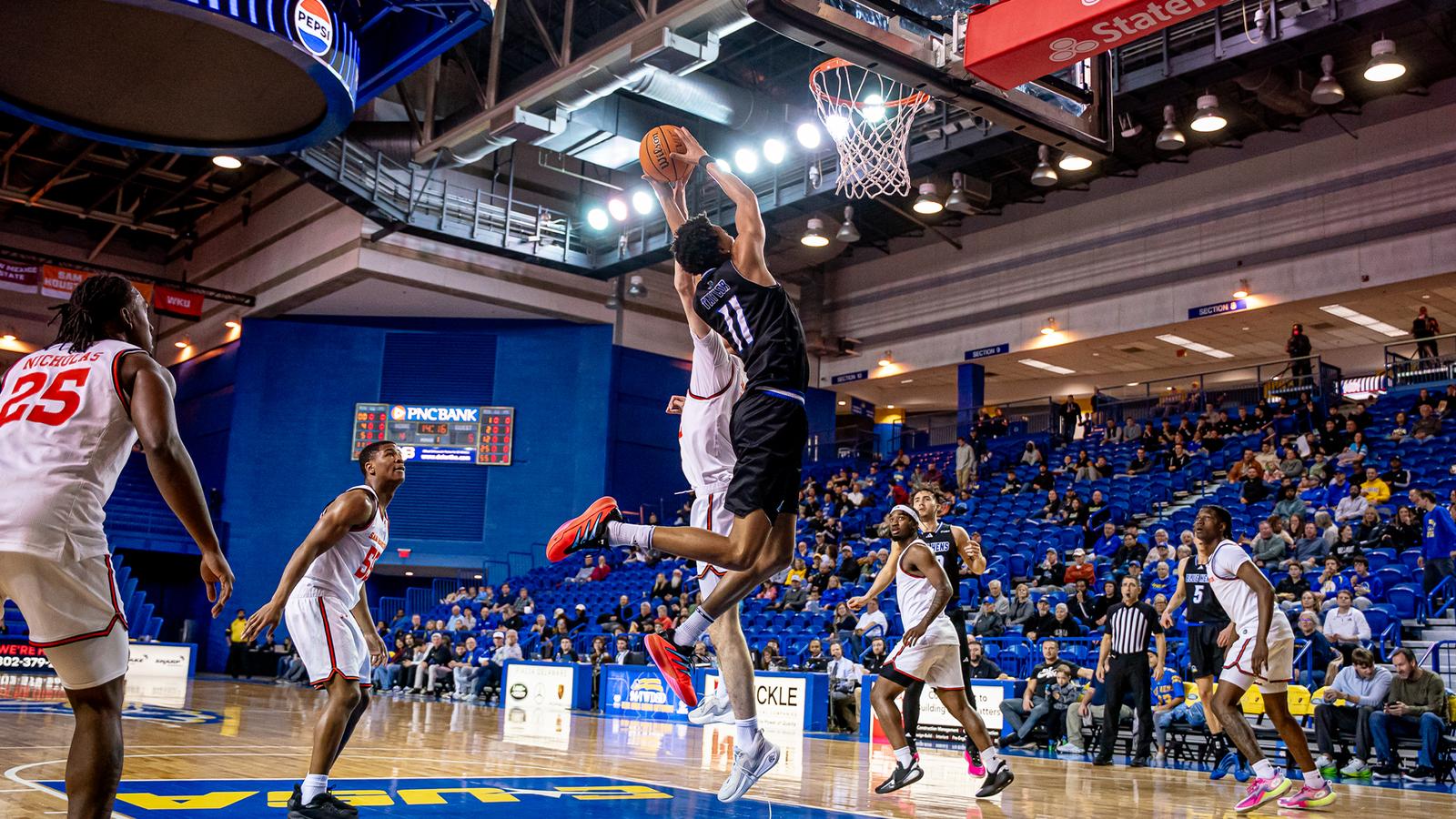 Men’s Basketball Downs Sam Houston in Nationally Televised Thriller, 83 ...