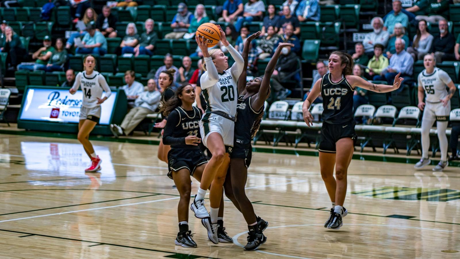 Rams Check All the Boxes in Exhibition - Colorado State Athletics