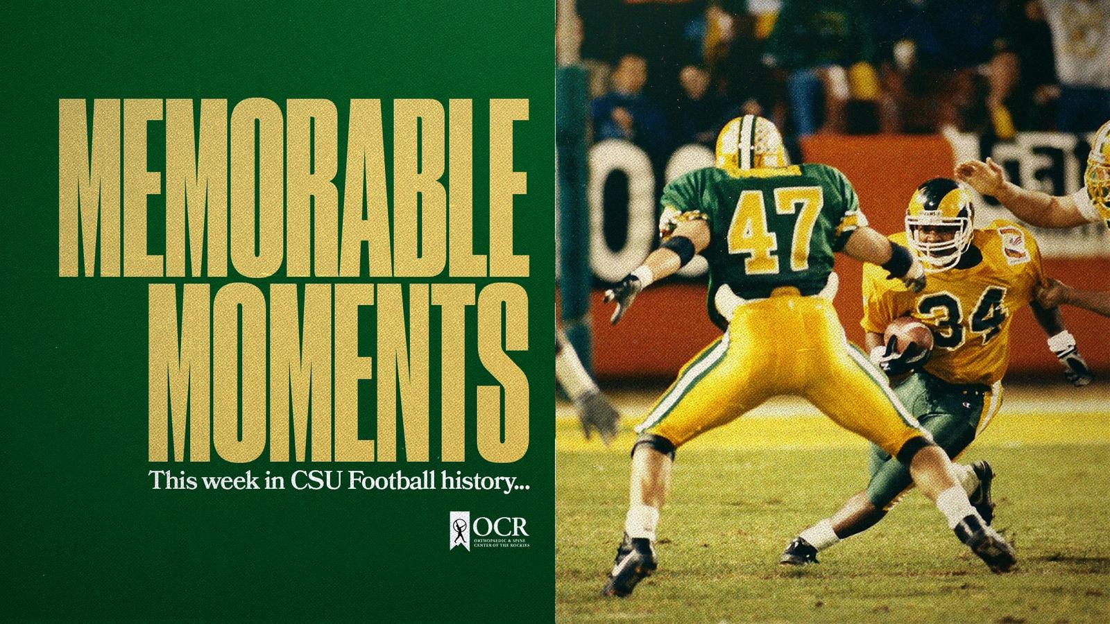 Memorable Moments: The 1990 Rams Transformed CSU Football - Colorado ...