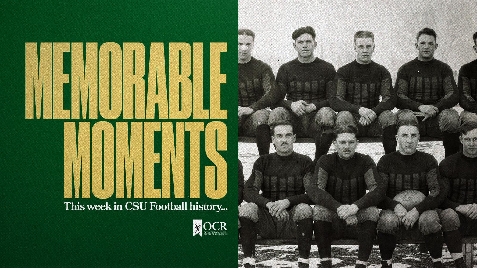 Memorable Moments: Celebrating 100 years since the Greatest Aggies Team ...
