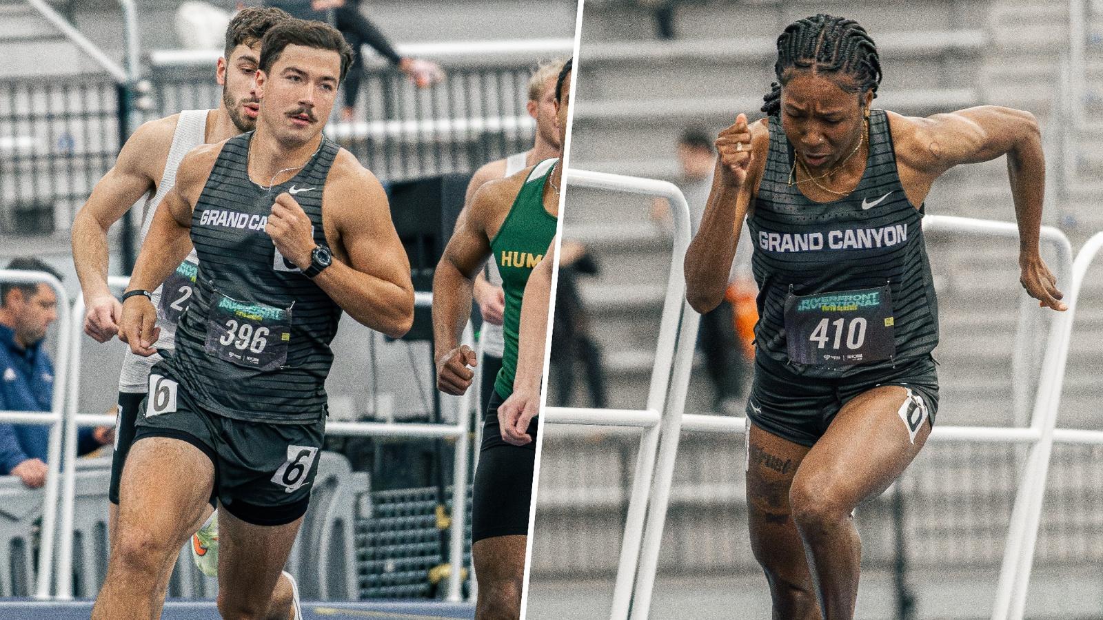 Distance medley, triple jump records fall in Spokane - Grand Canyon ...