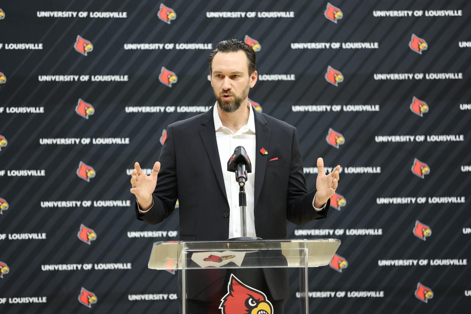Dan Meske Speaks to the Media On Being Named Head Volleyball Coach ...