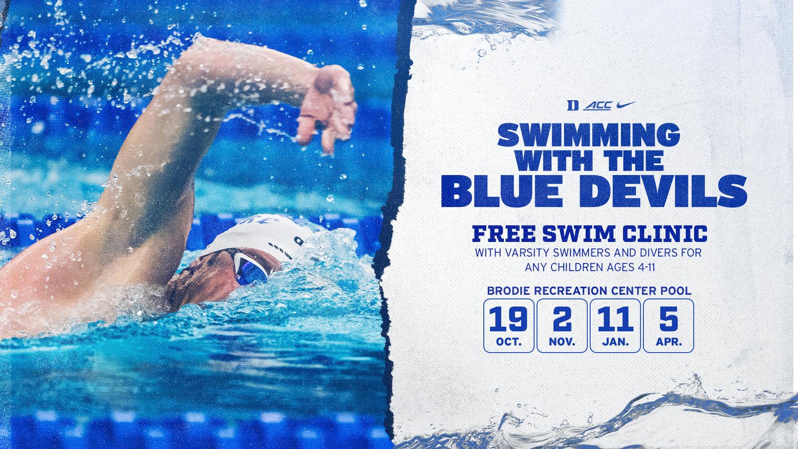 Duke Hosts Swimming with the Blue Devils - Duke University