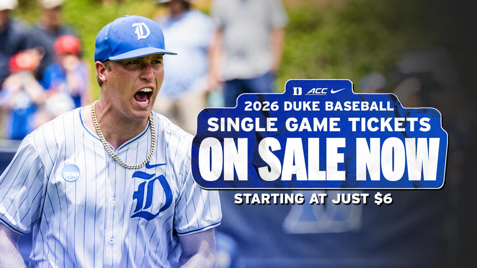 Single Game Tickets Now on Sale for Duke Baseball - Duke University