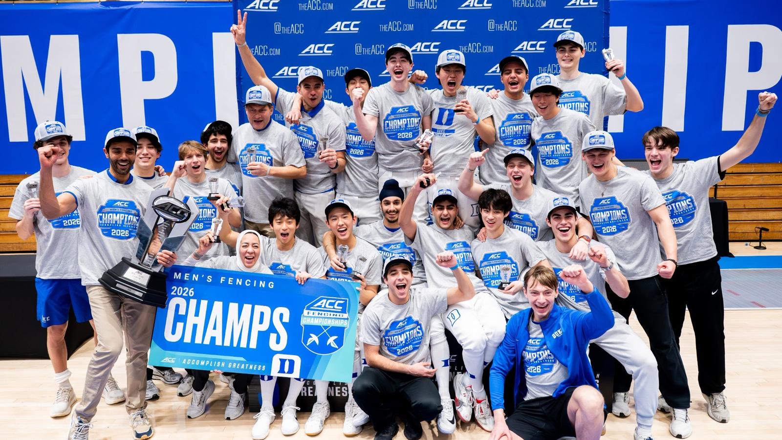 Duke Men Capture 2026 ACC Fencing Title - Duke University