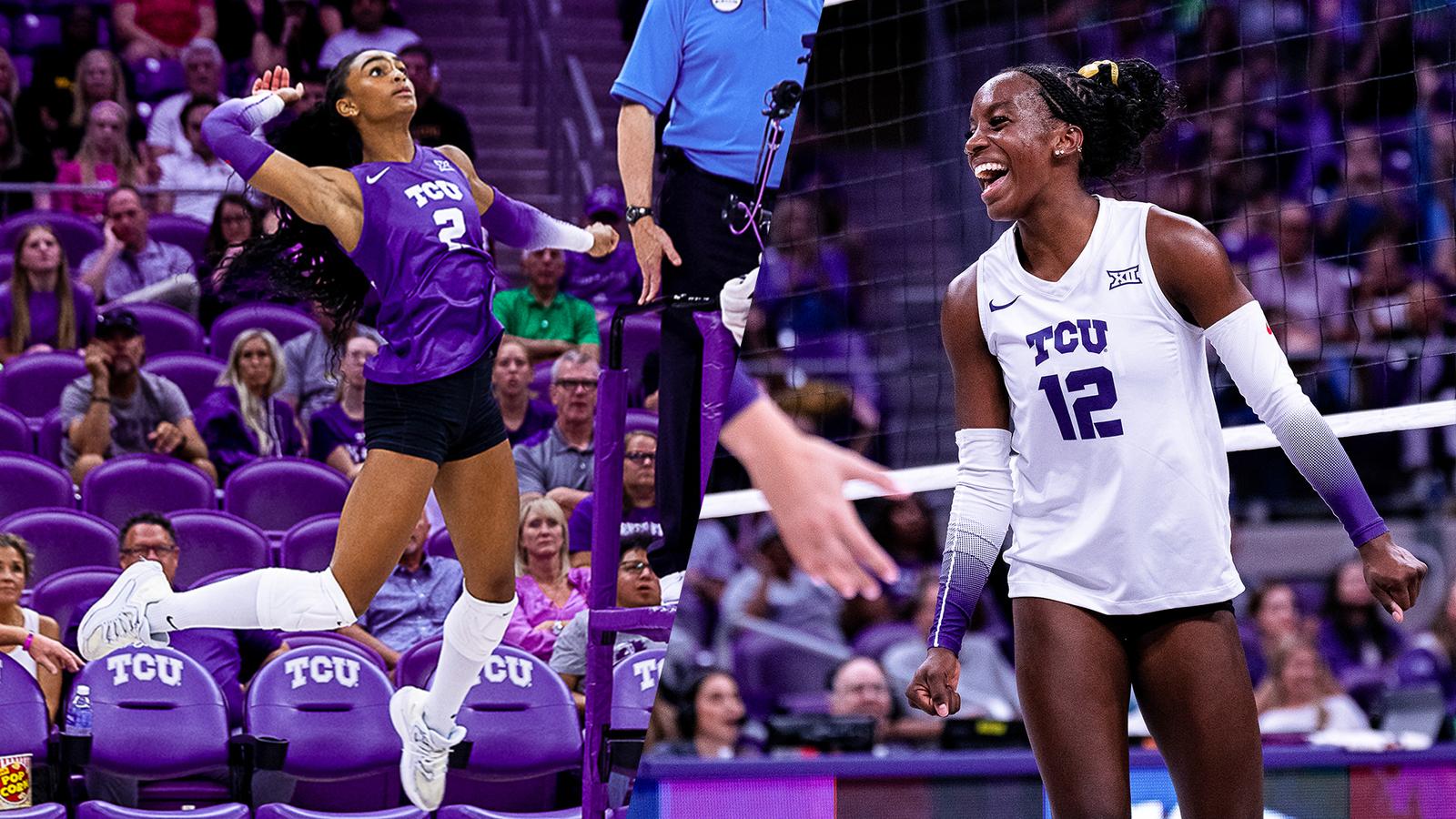 Coleman and Hendrix Earn Big 12 Weekly Honors - TCU Athletics
