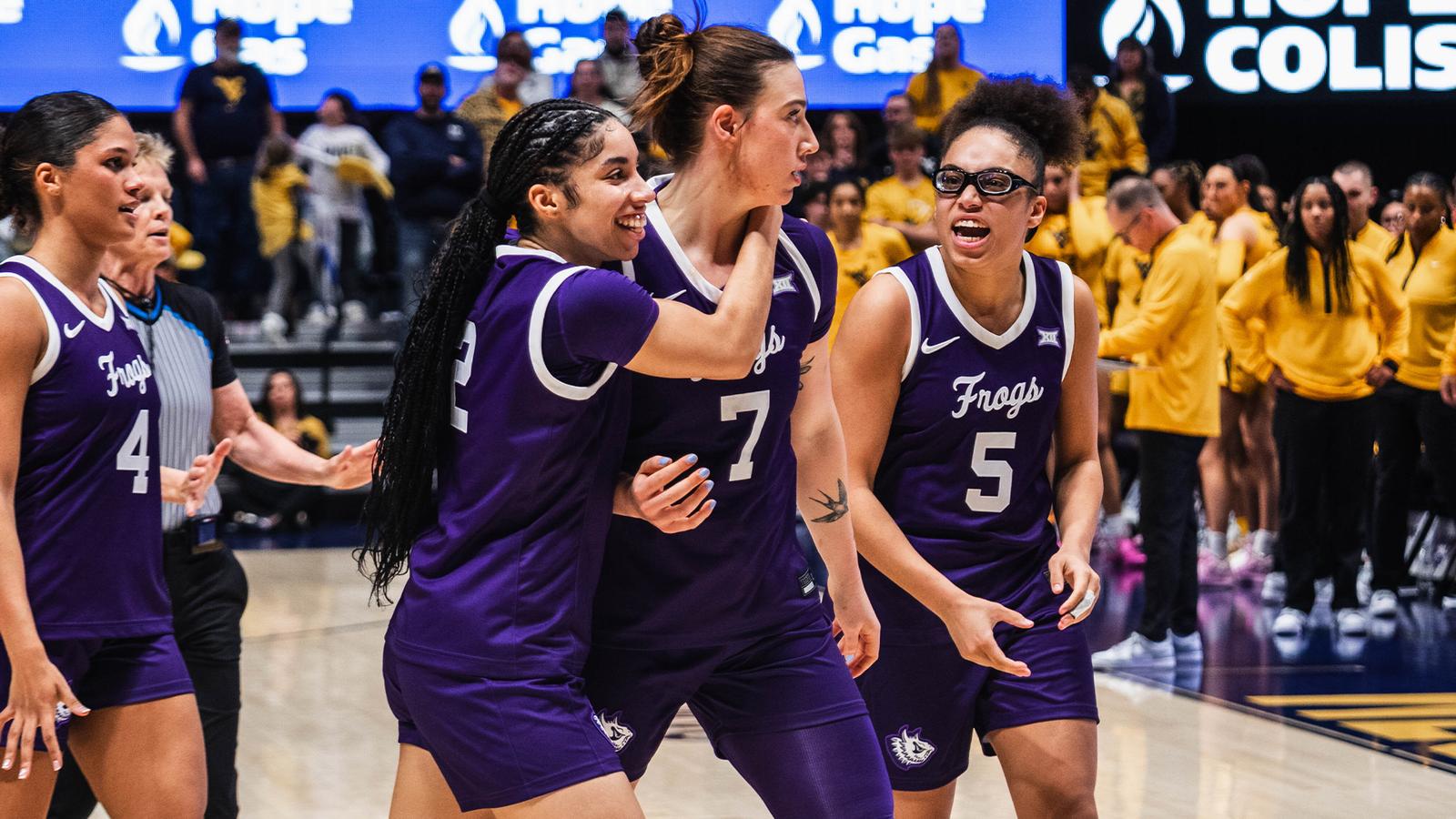 Suarez's Buzzer-Beater Sends No. 10 TCU Past West Virginia - TCU Athletics
