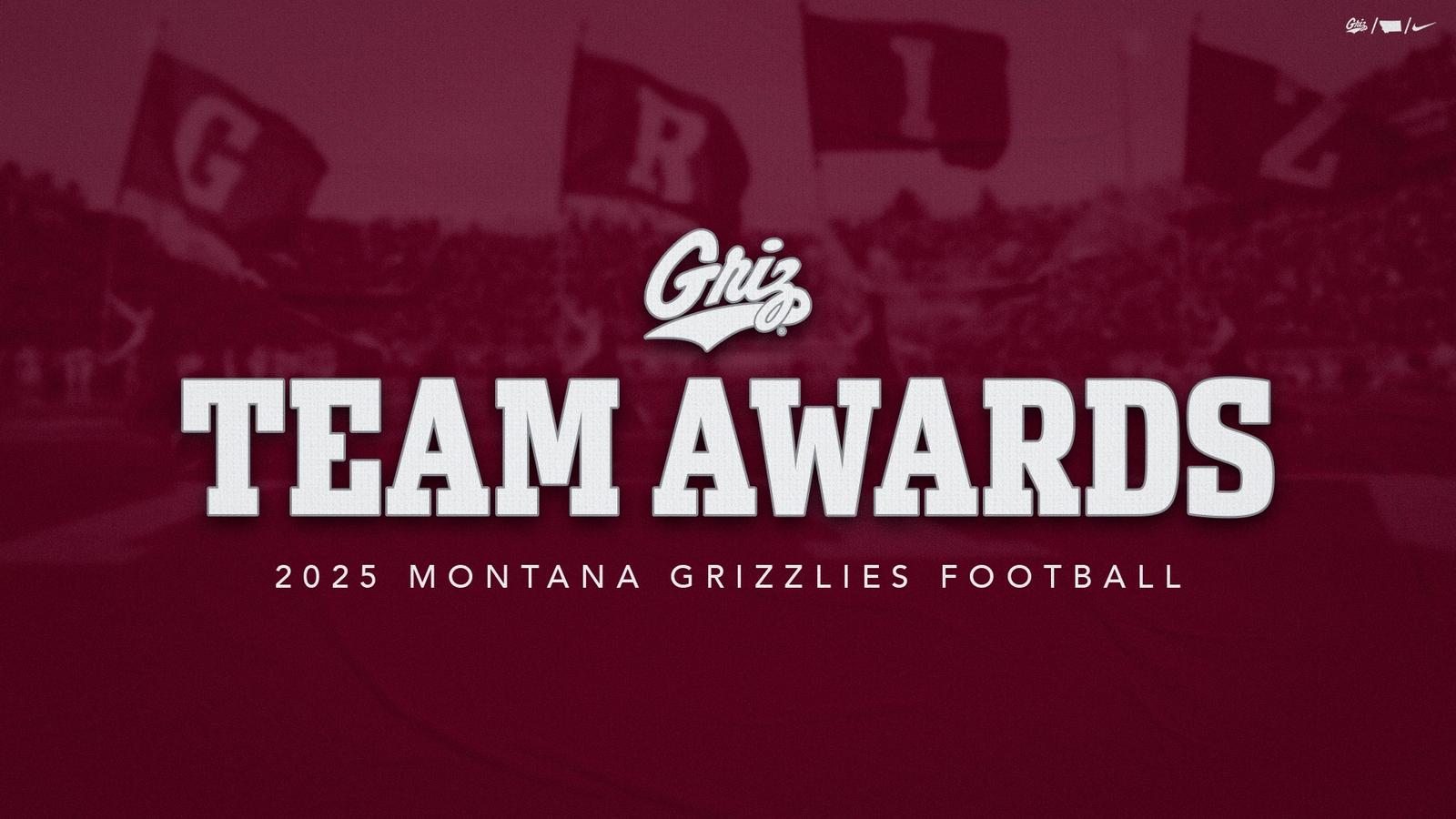 Griz football standouts honored with annual team awards - University of ...