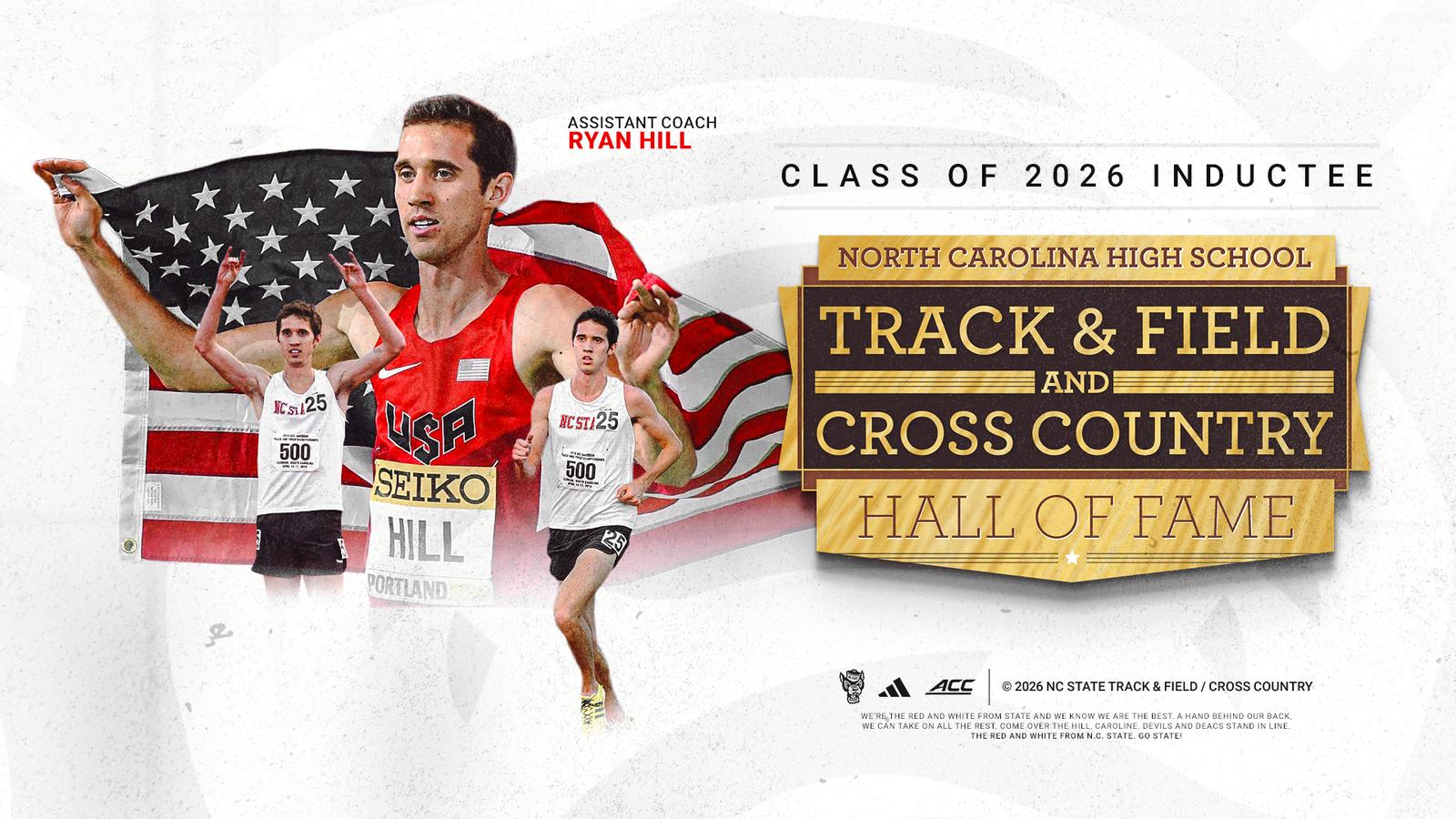 Assistant Coach Ryan Hill inducted into N.C. High School Track & Field ...