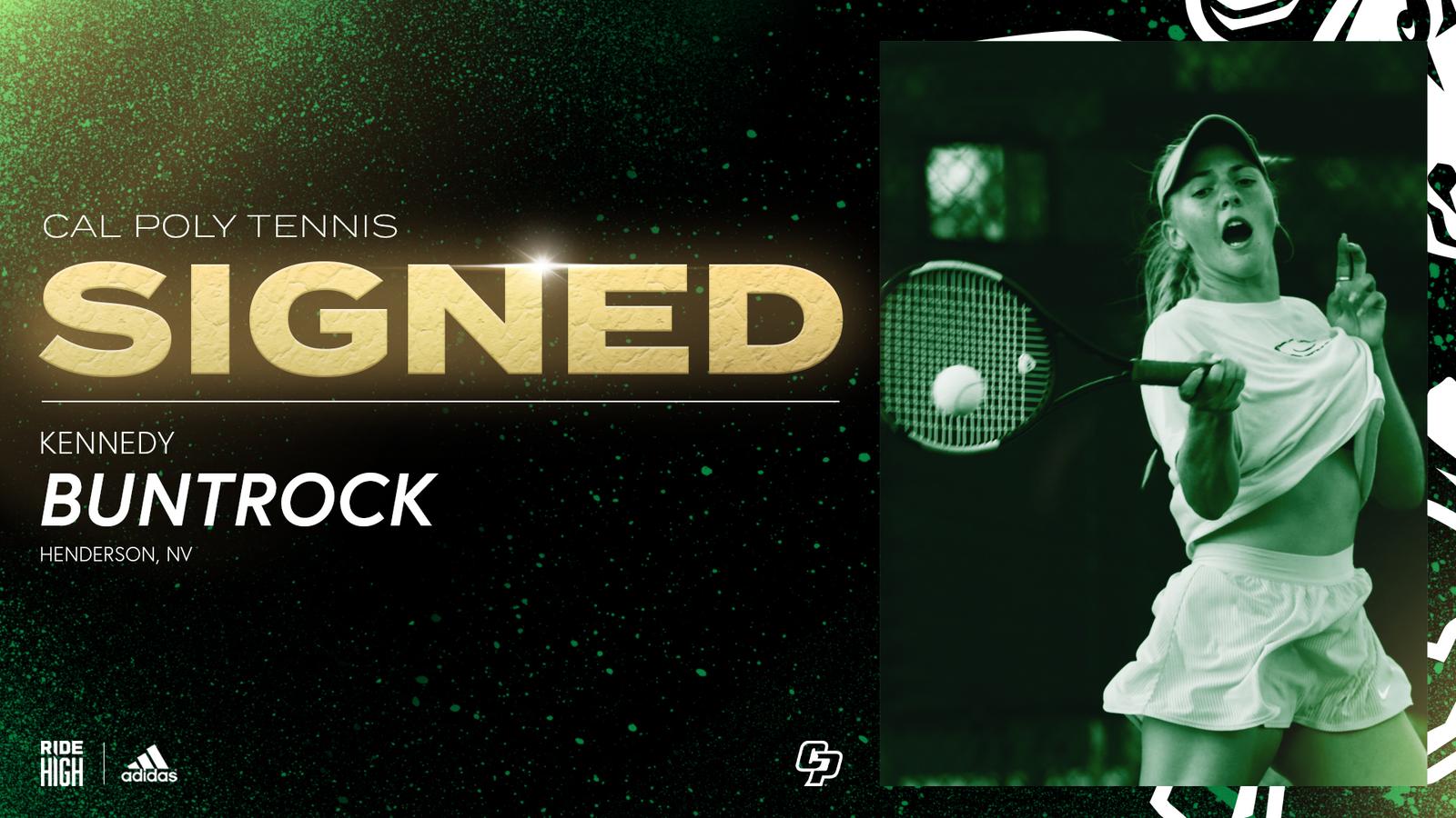 Cal Poly Women's Tennis Signs Star Prospect Kennedy Buntrock - Cal Poly
