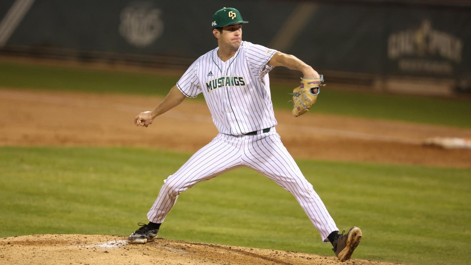 Naess' Career-High 14 K's Power Cal Poly to 9-0 Home Opening Win - Cal Poly