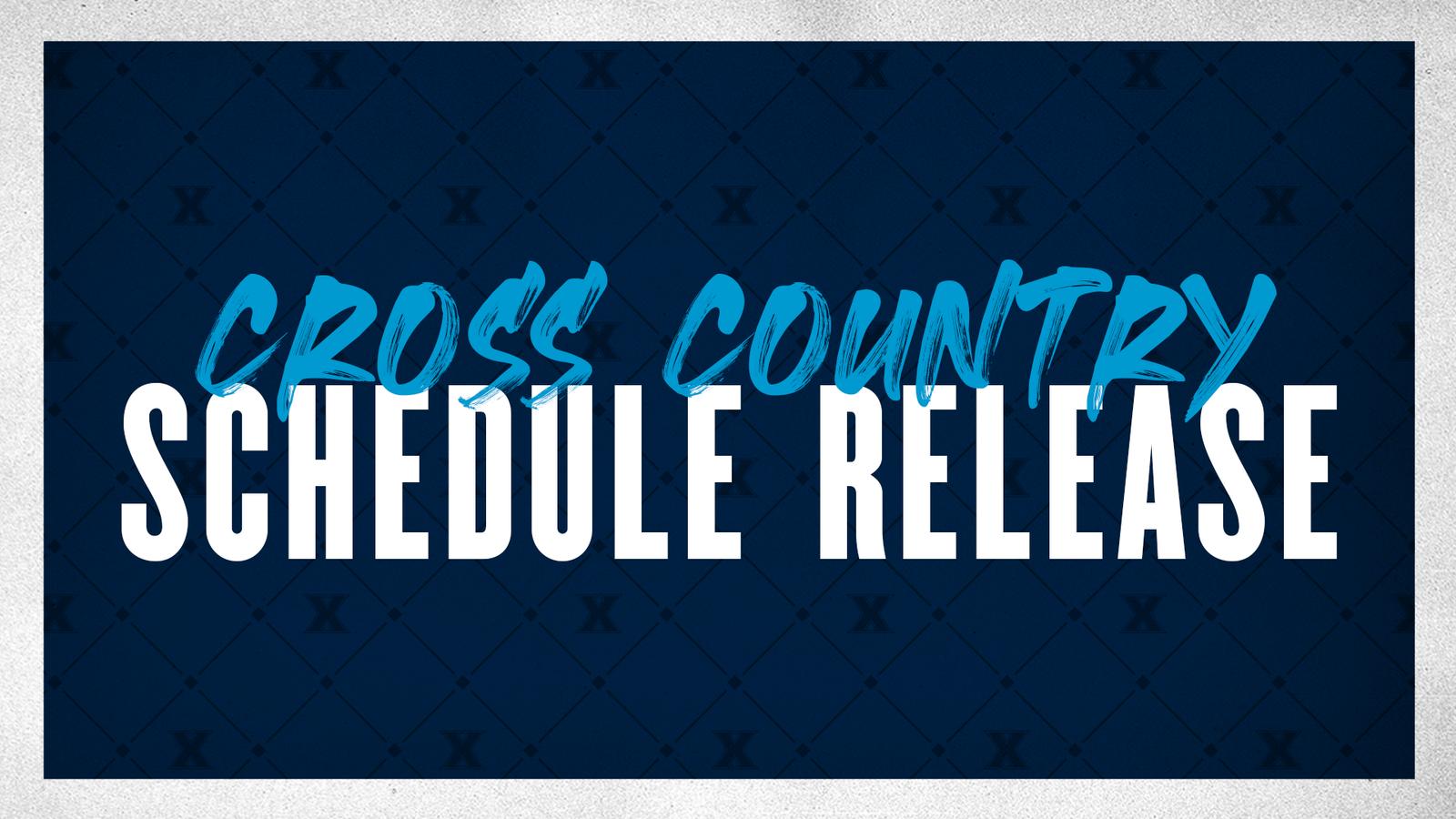 Cross Country Announces Fall Schedule - Xavier University Athletics