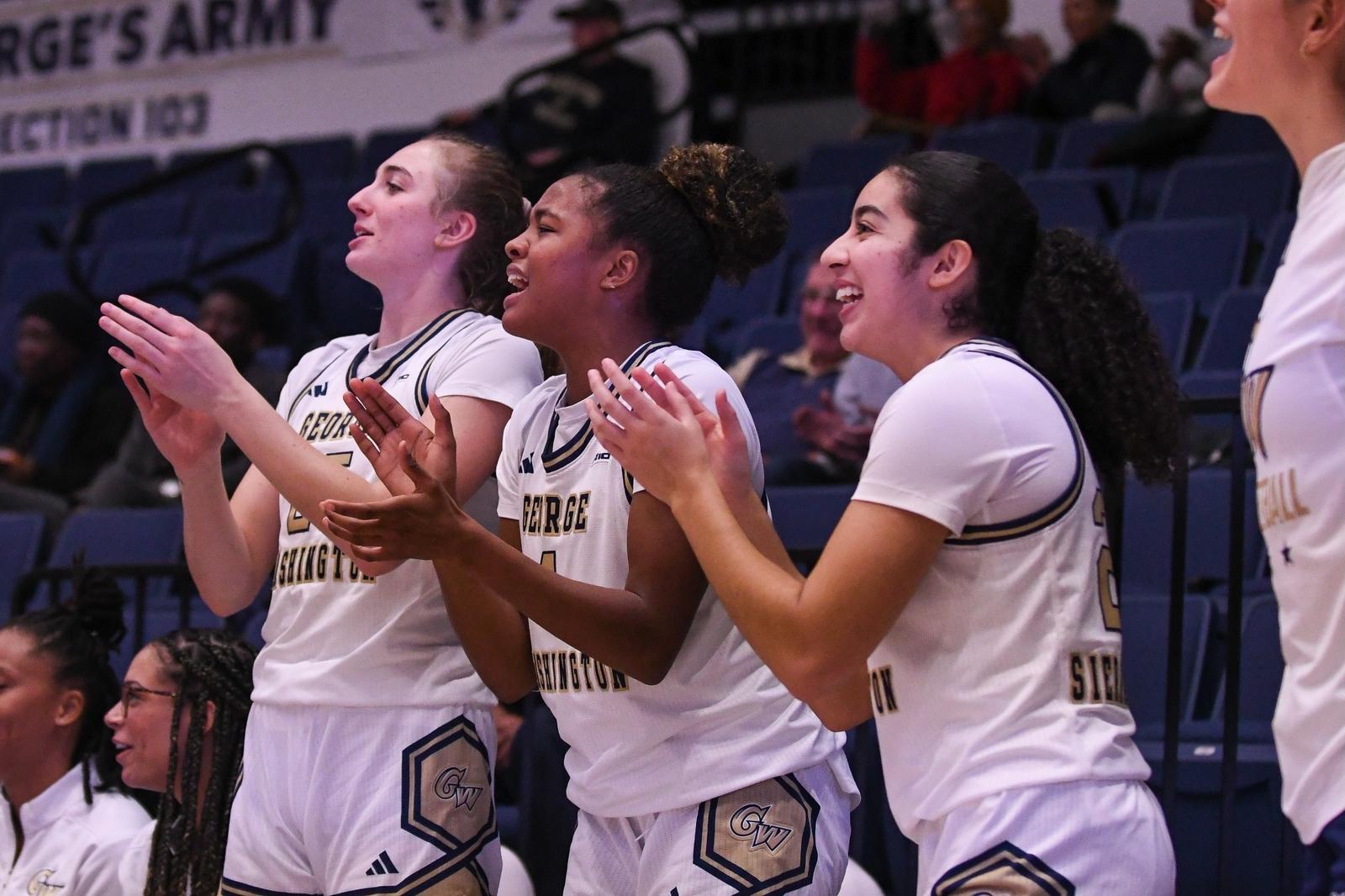 Women’s Basketball Handles Cheyney, 91-30 - George Washington ...