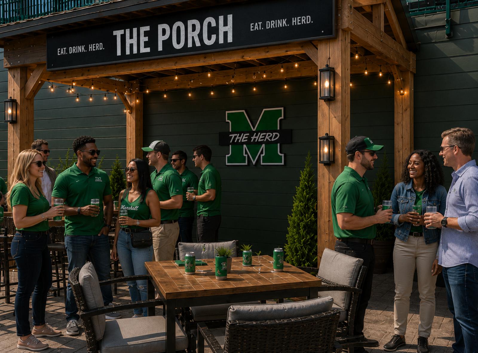 ‘The Porch’ Brings Unique Experience To Marshall Football - Marshall ...