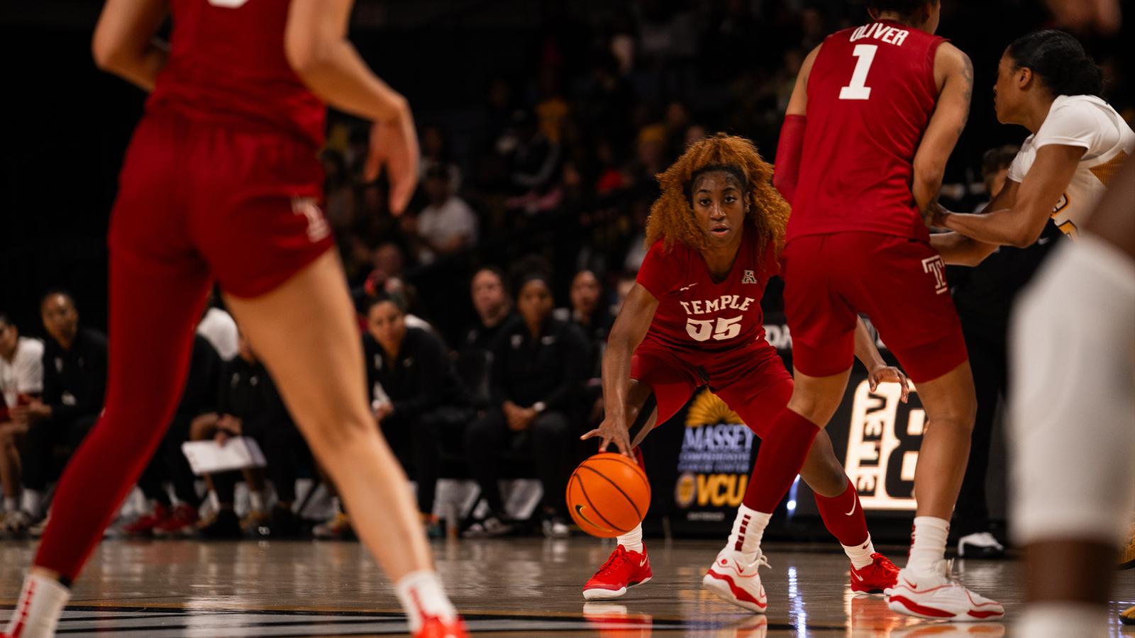 East's Career-High 28 Points Leads Temple to 59-55 Win Over VCU - Temple