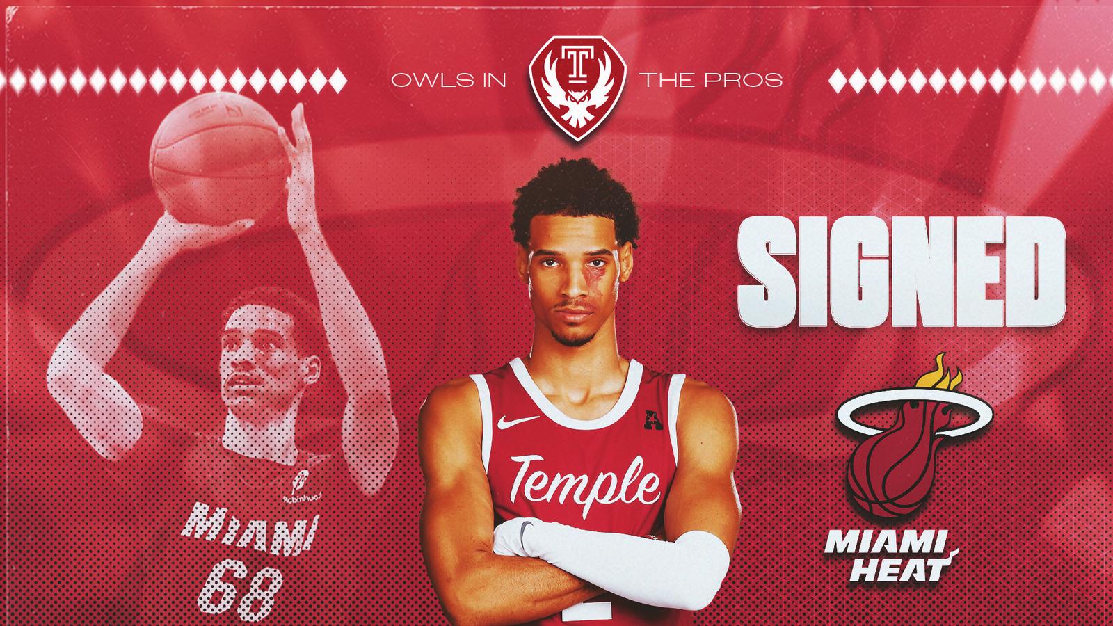 Steve Settle III Inks Deal with Miami Heat - Temple