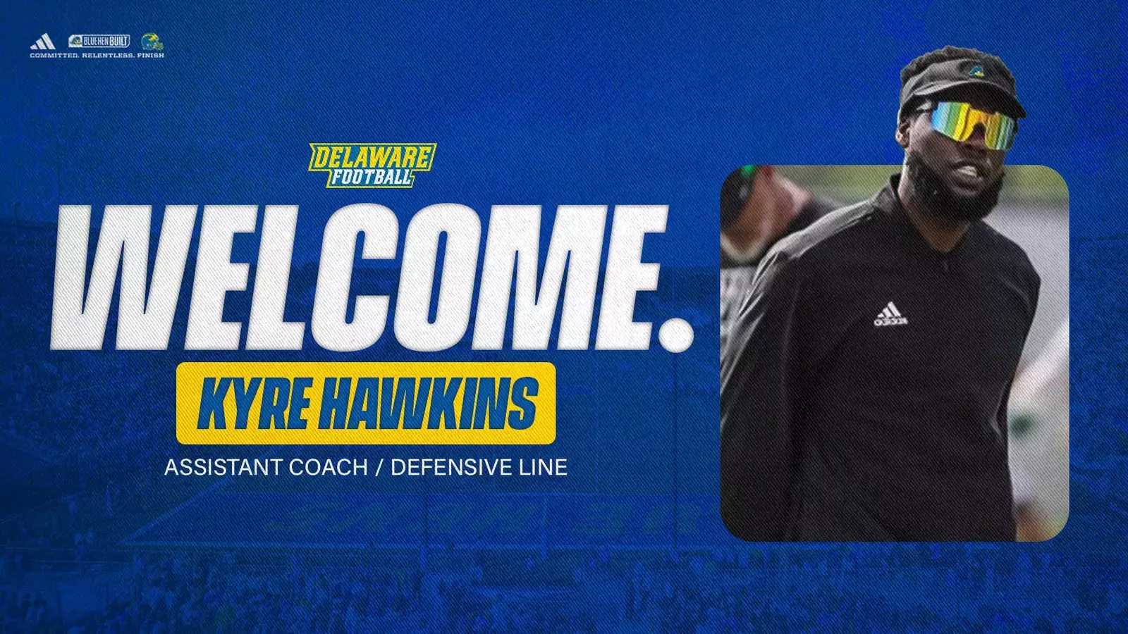 Kyre Hawkins Joins Football Coaching Staff - University of Delaware ...