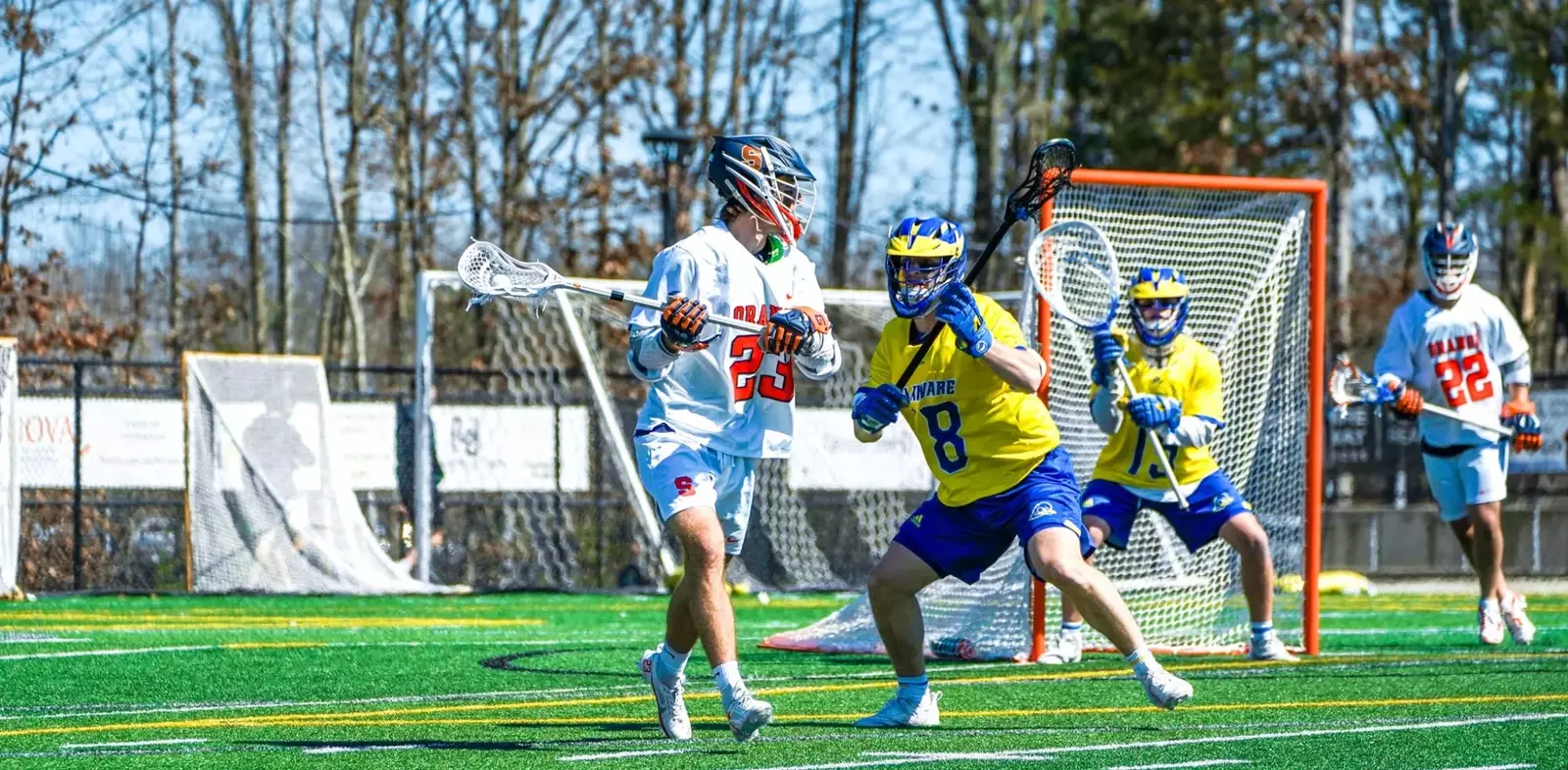 No. 20 Men's Lacrosse Falls to No. 6 Syracuse 14-6 - University of ...
