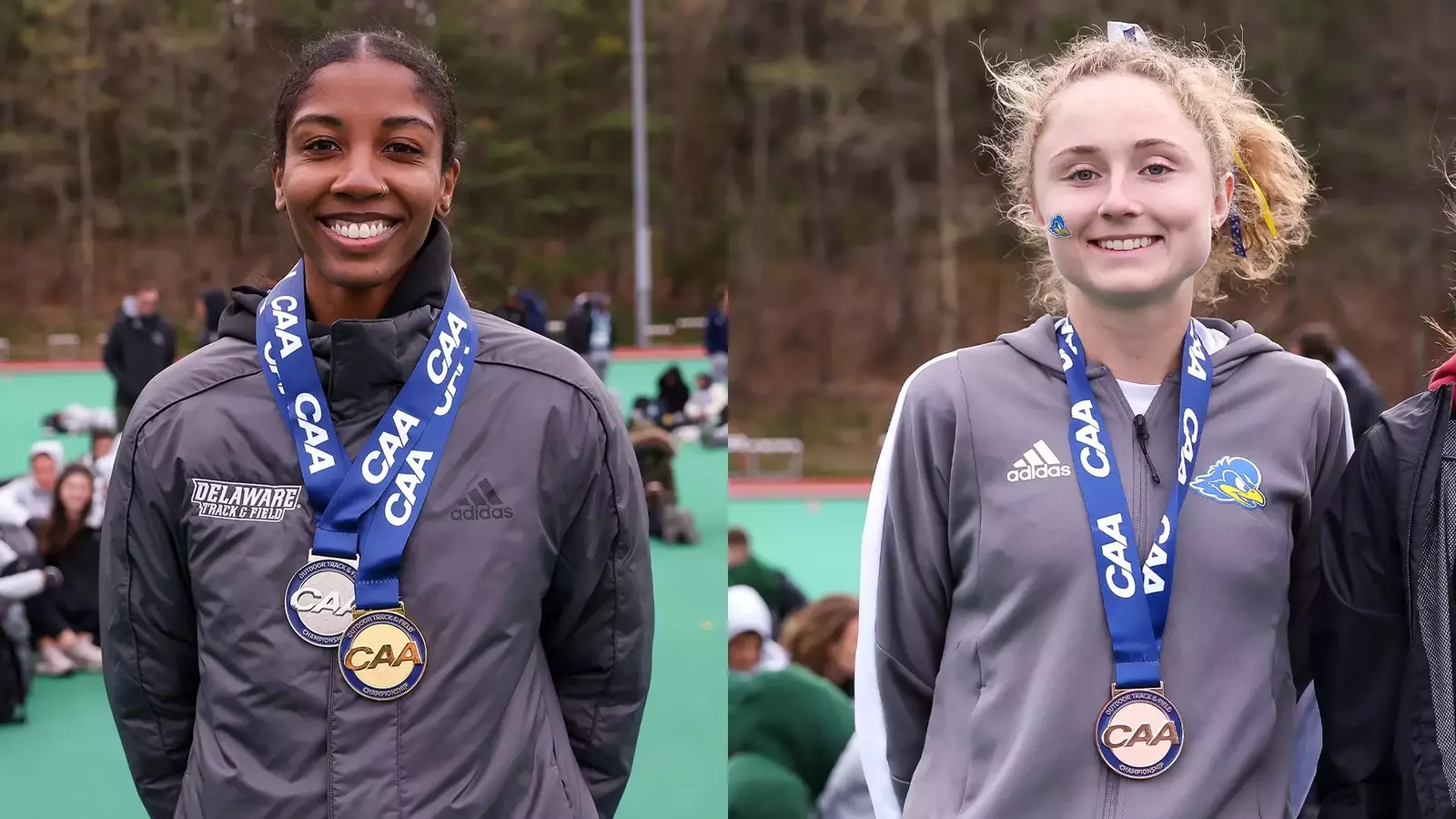The Comeback Kids: Sarah Daniels and Halima Scott’s Final Run - University of Delaware Athletics