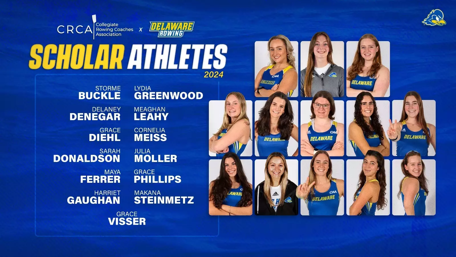 Rowing Has Record Number 13 Named As CRCA Scholar Athletes - University ...