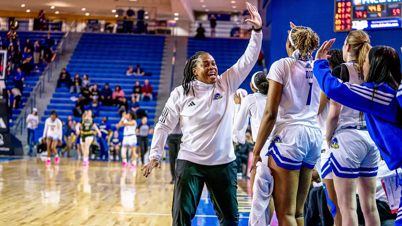 Cherisier Puts Up Career-High 24 Points as Women’s Basketball Dominates ...
