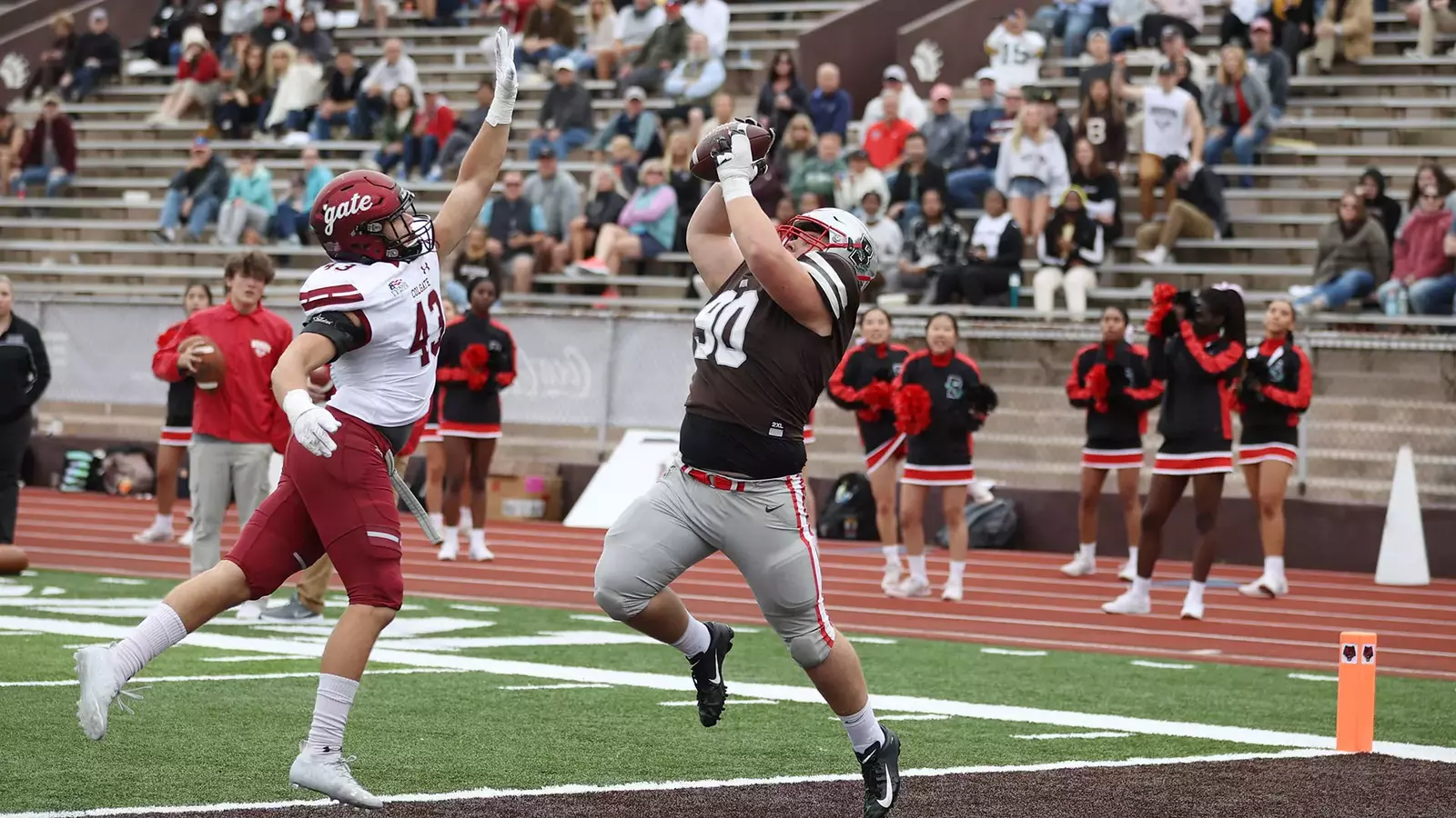Brown Picks up Strong First Win, Rolls Past Colgate 31-10 - Brown ...
