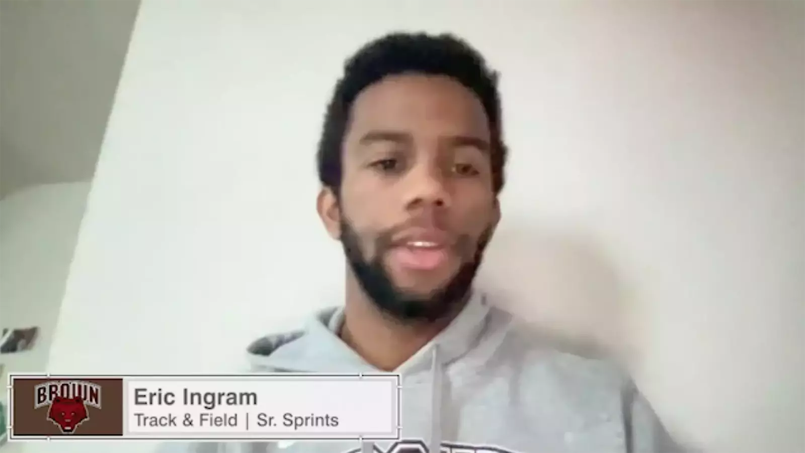 Black History Month 2021: Eric Ingram '21, Men's Track & Field - Brown ...