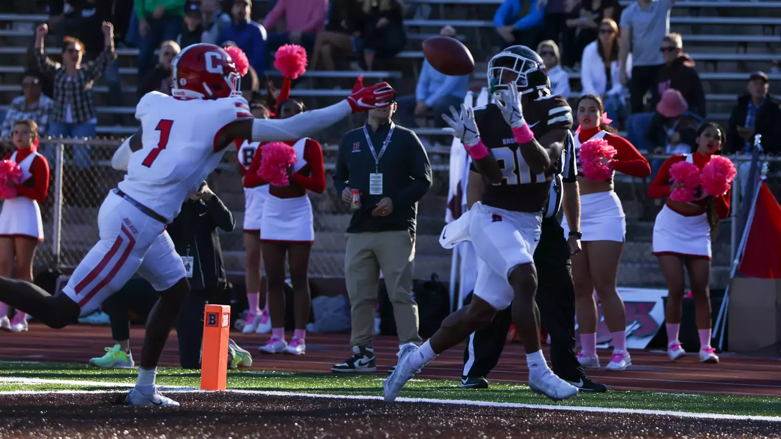 Bears Drop 24-21 Heartbreaker to Cornell - Brown University Athletics