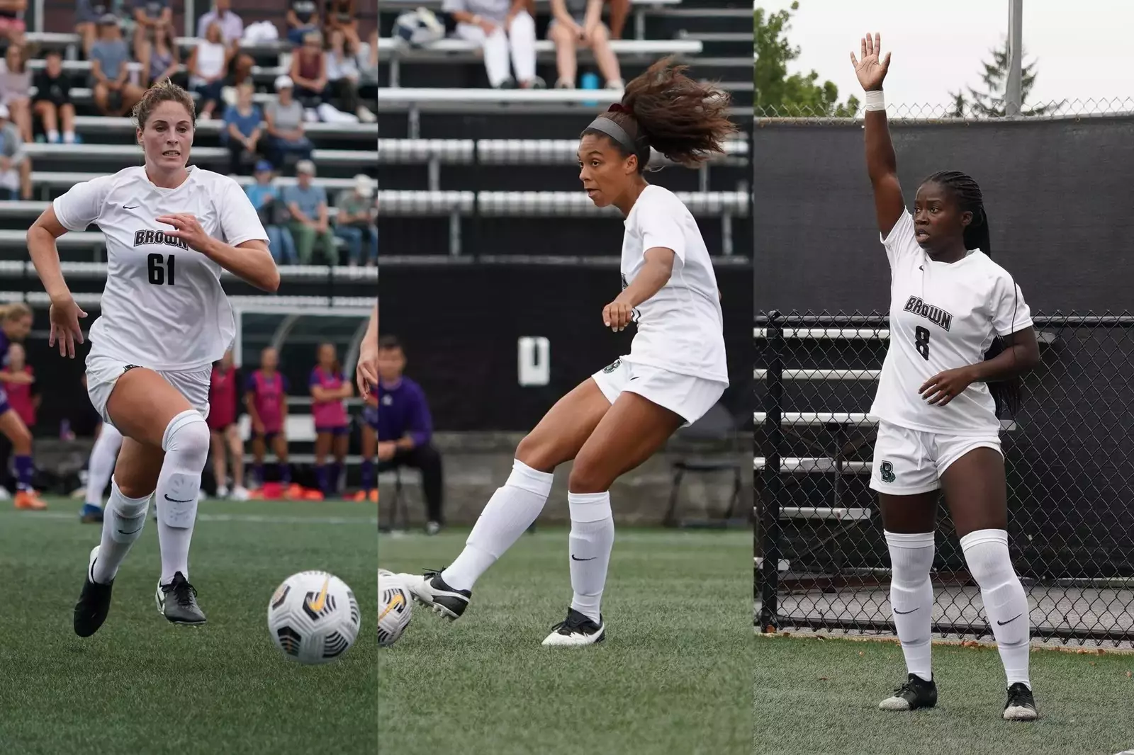 Duran, Maxwell, Allen named 2022 women's soccer captains - Brown ...