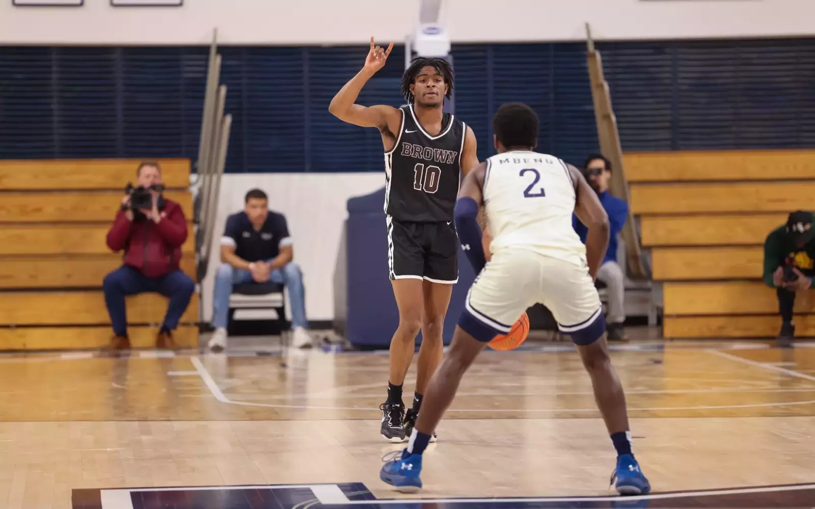 Men's basketball comes up just short at Yale - Brown University Athletics