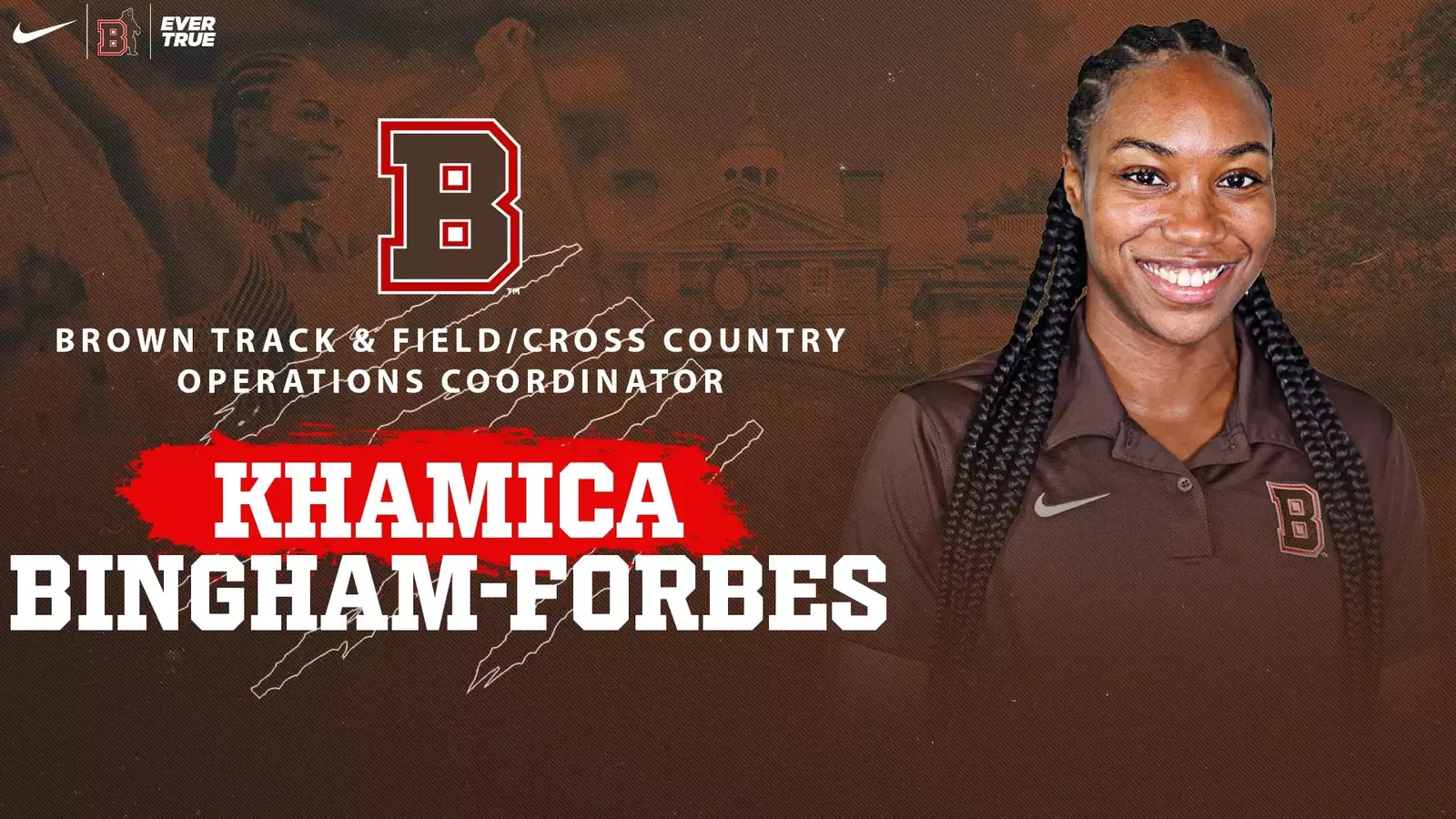 Bingham-Forbes Announced as Track and Field/Cross Country Operations ...
