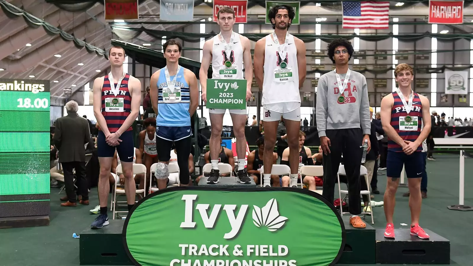 McNeil Defends High Jump Title on Final Day of Ivy League Heps - Brown ...
