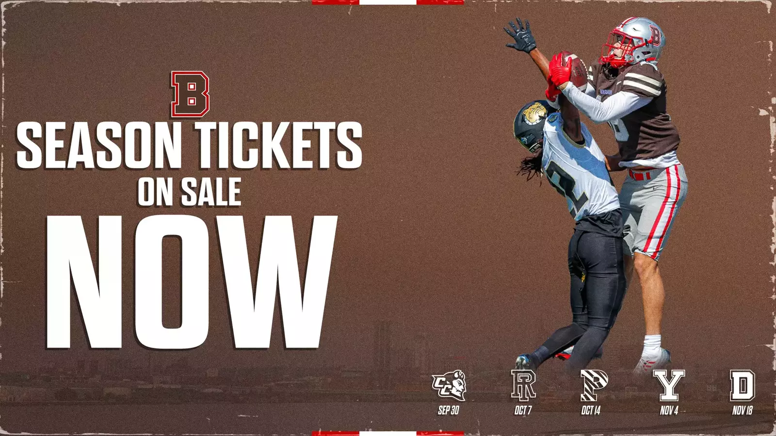 Football Season Tickets on Sale Now - Brown University Athletics