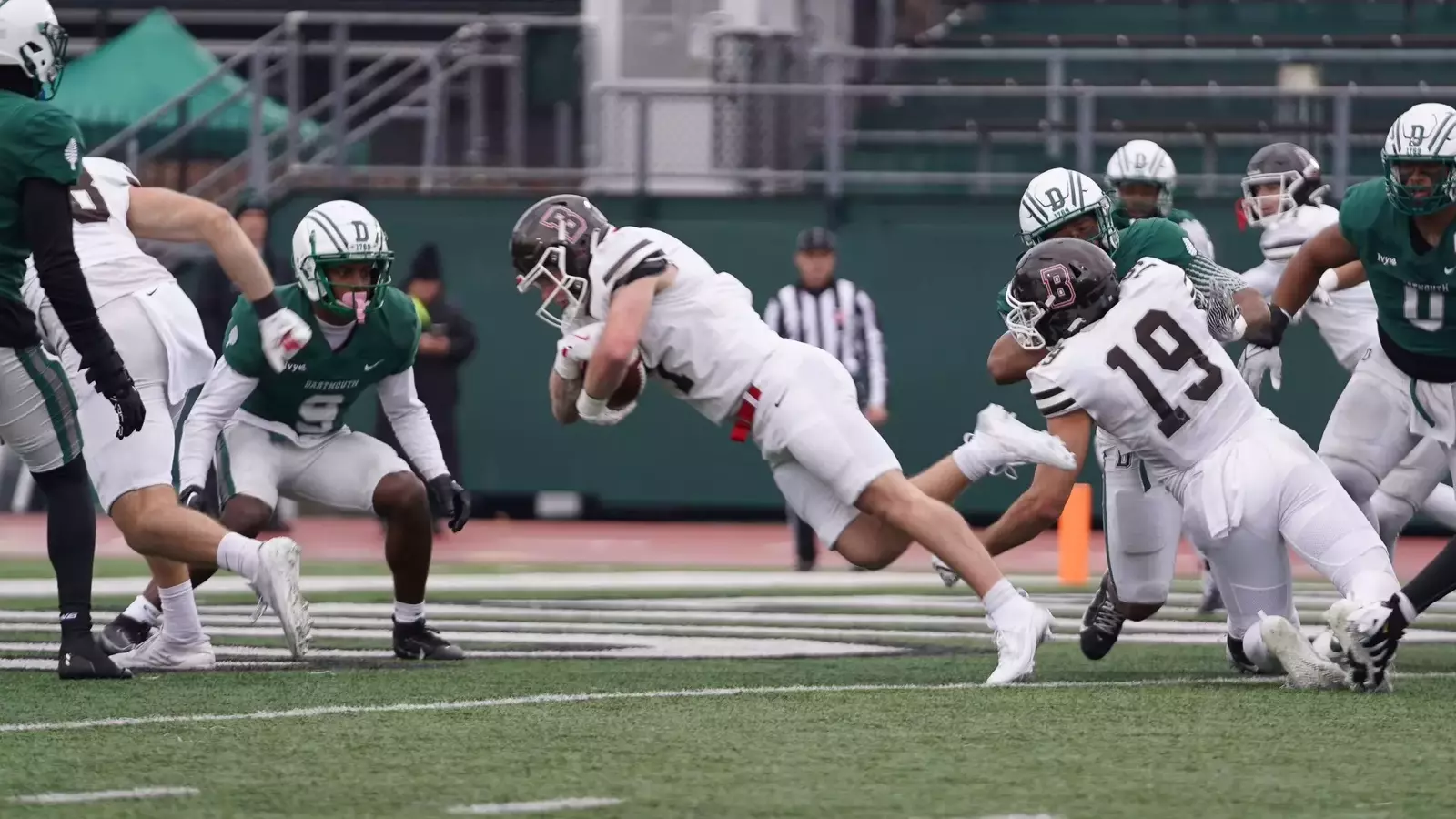 Football Topped by Dartmouth in Season Finale - Brown University Athletics