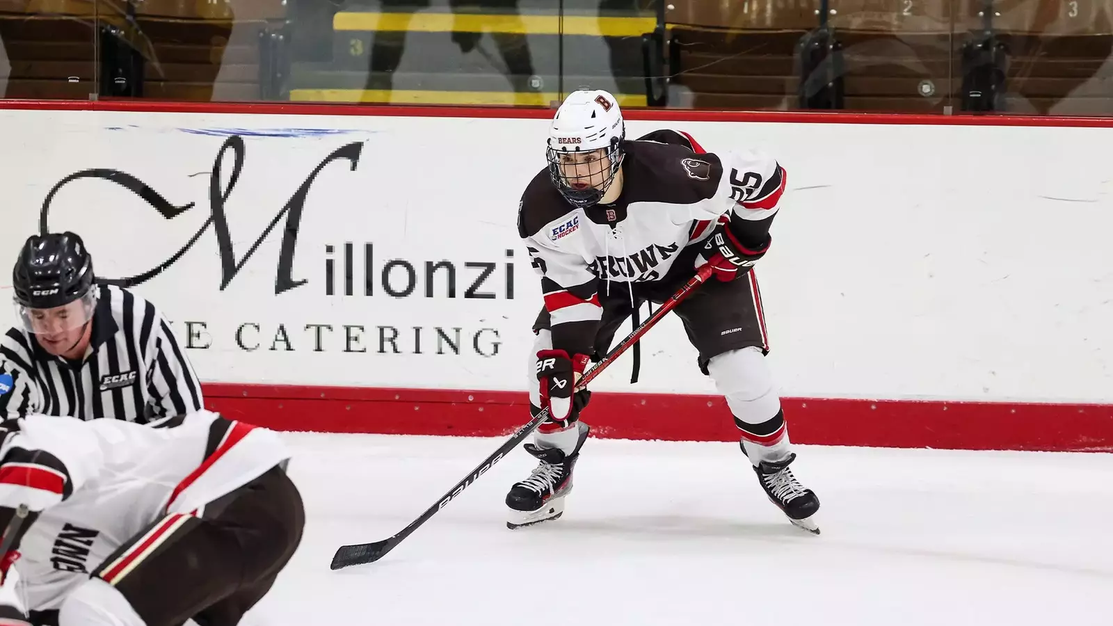 Men's Hockey Battles to End in Loss at Colgate - Brown University Athletics