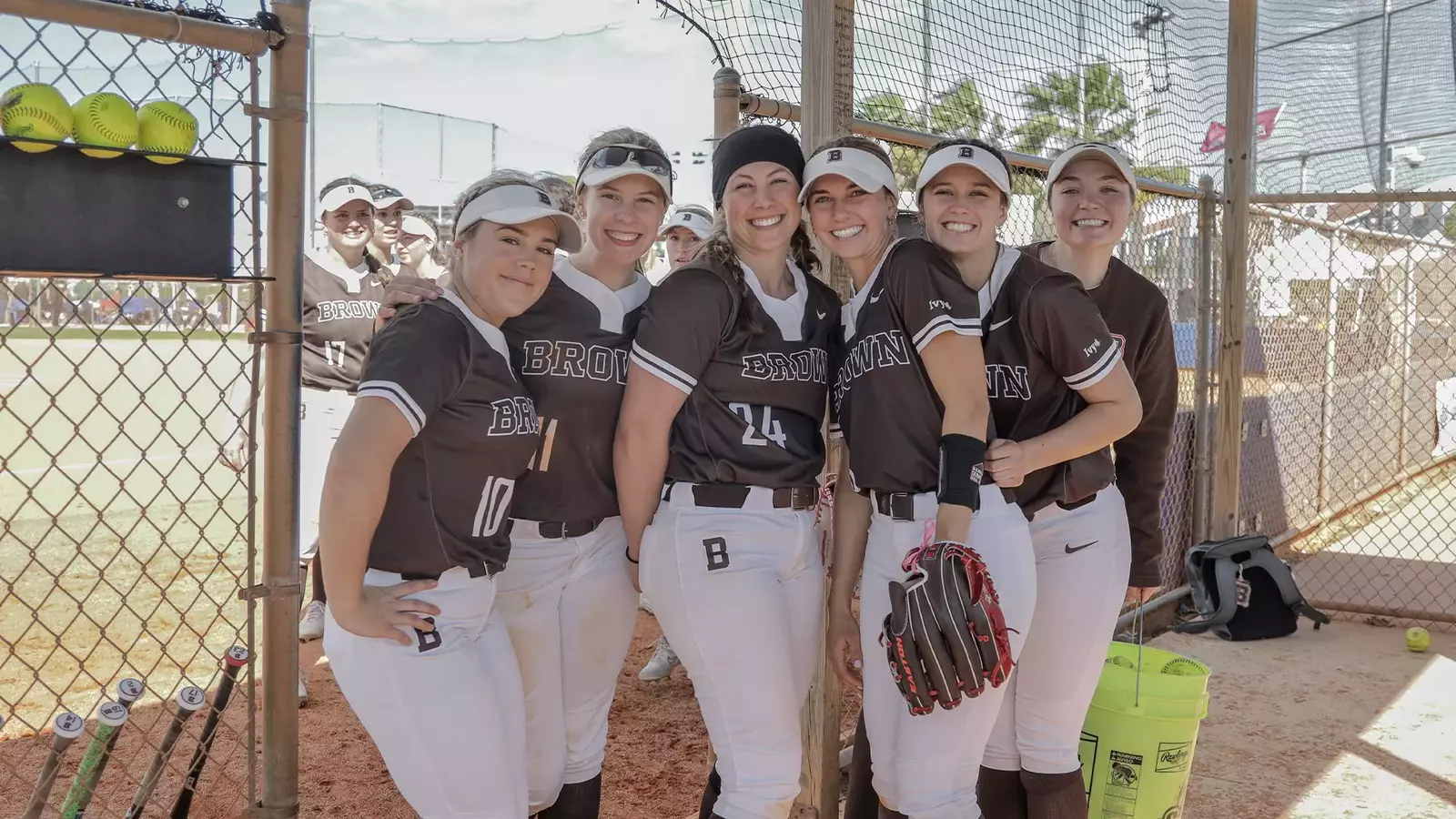 Softball Splits Opening Day - Brown University Athletics