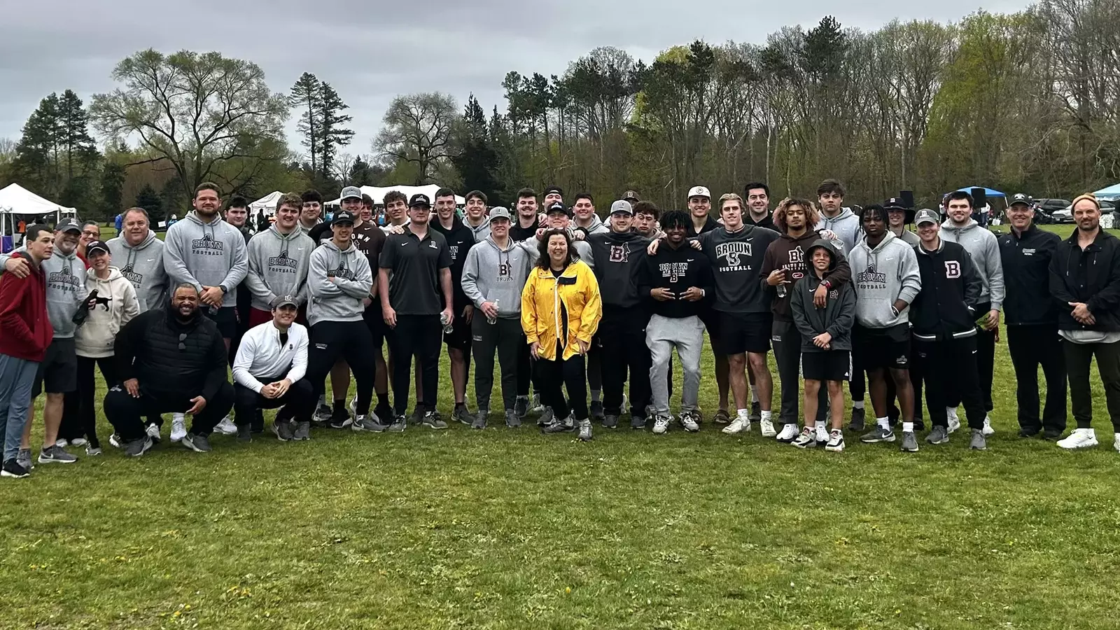 Football Participates in Imagine Walk for Autism - BVM Sports