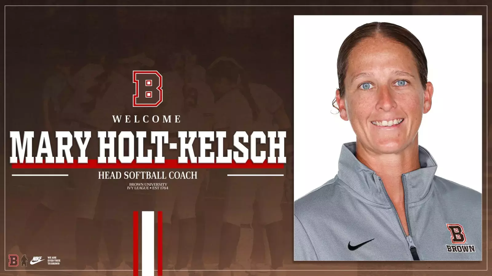 Mary Holt-Kelsch Named Head Coach for Softball - Brown University Athletics