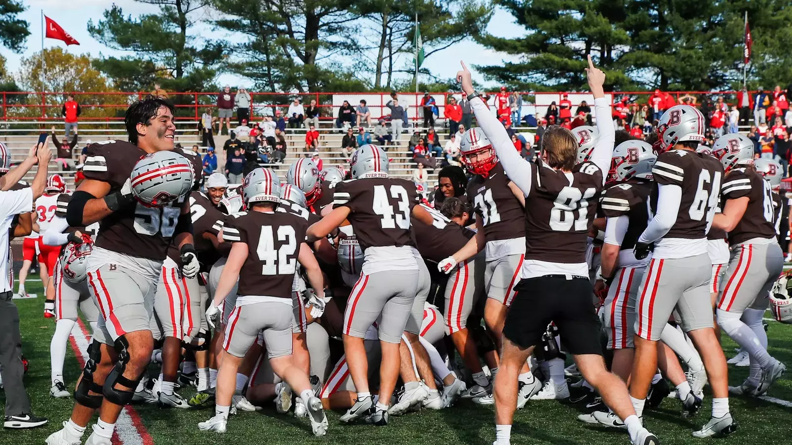 Football Lands 18 Selections to Hampshire Honor Society - Brown ...