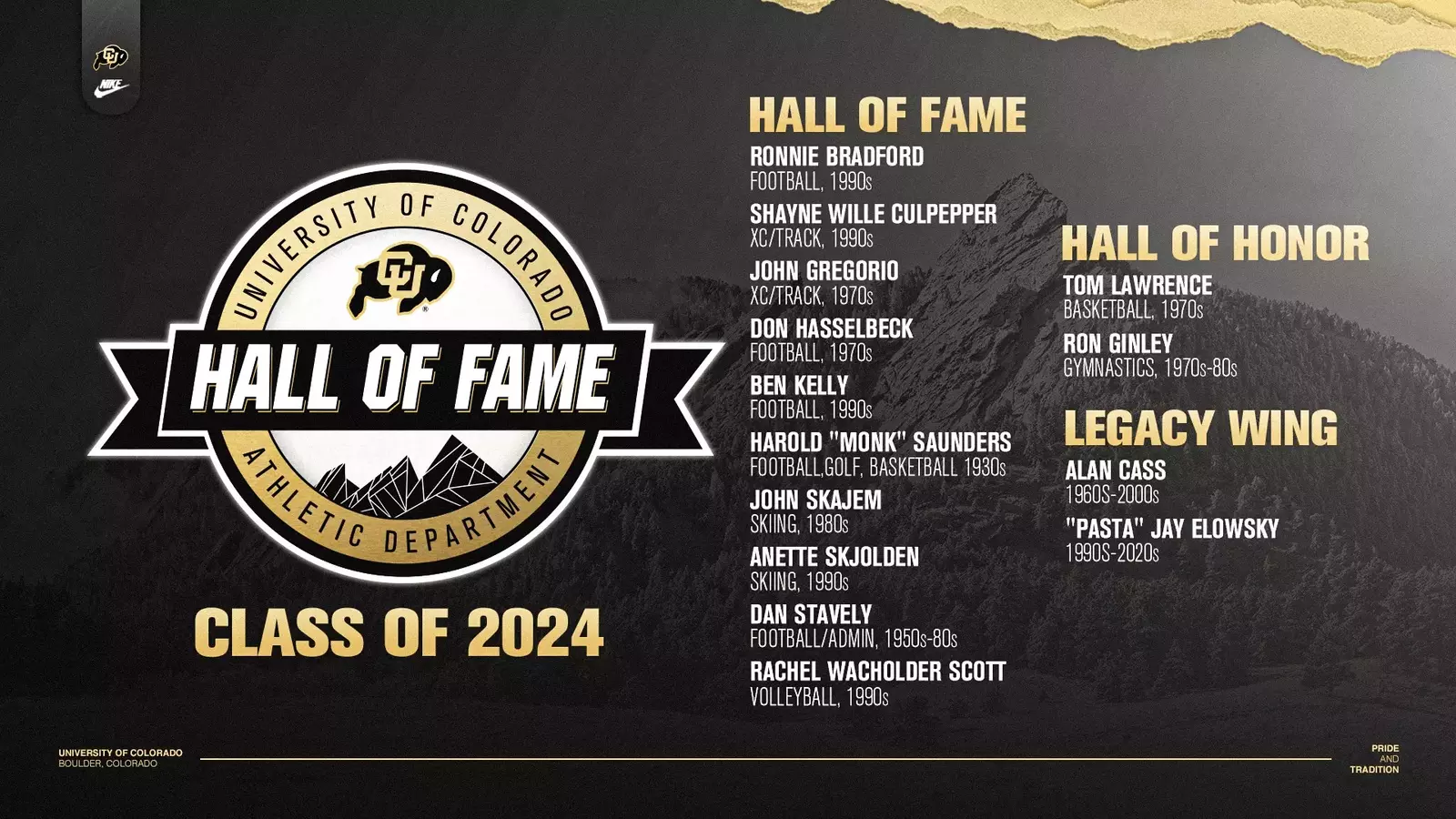 University of Colorado Athletics