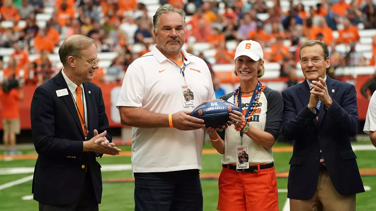 Syracuse Athletics Recognizes John ’82 and Laura Lally for $25 Million ...