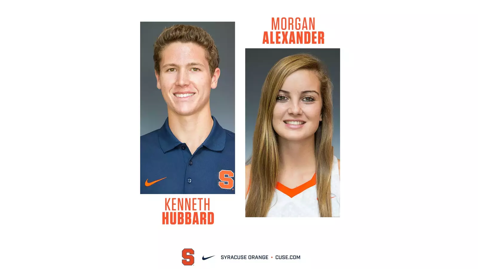 Hubbard, Alexander Named Syracuse University Scholar-Athletes of the ...