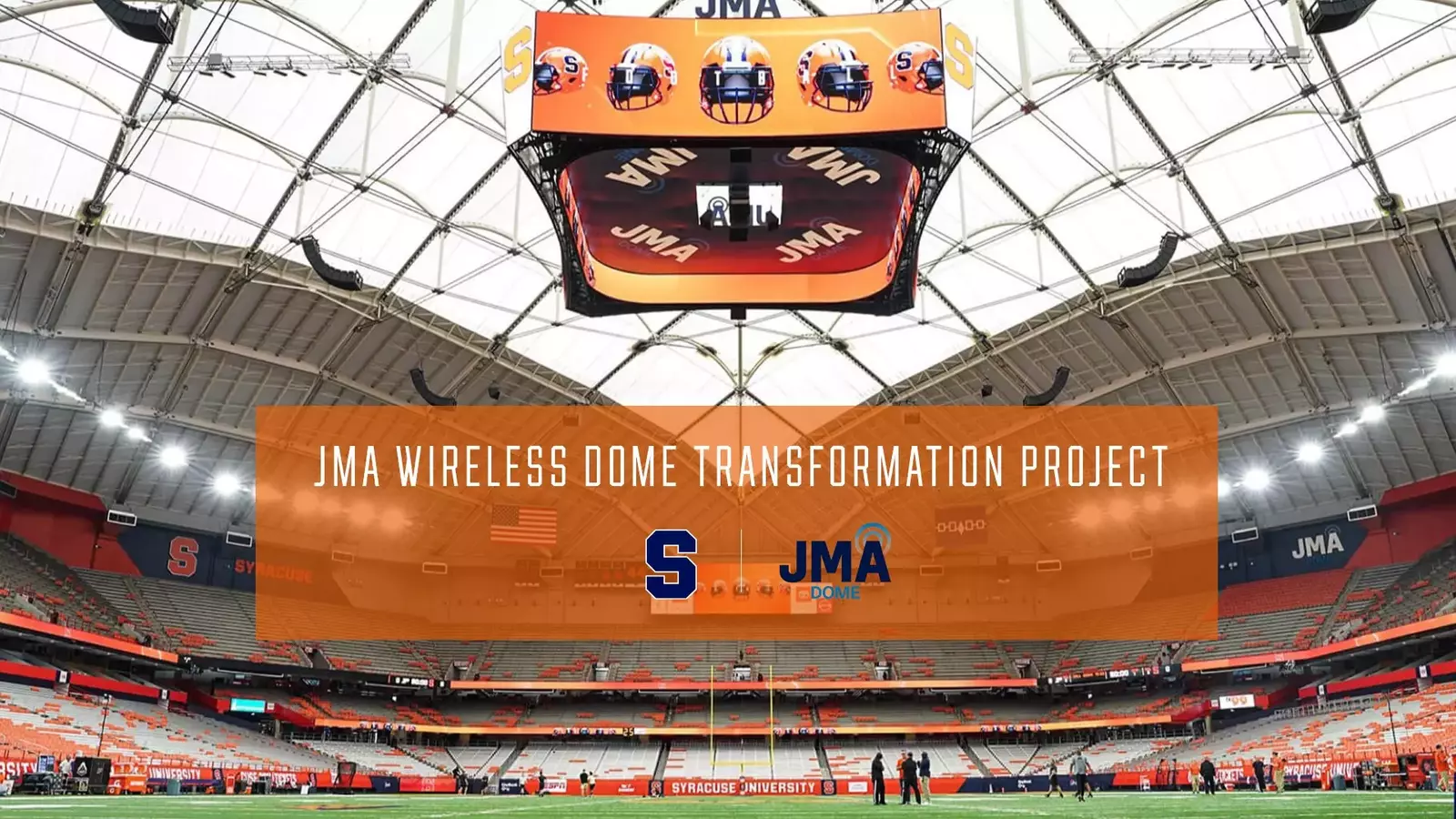 Transformation of JMA Wireless Dome Continue, University Readies ...