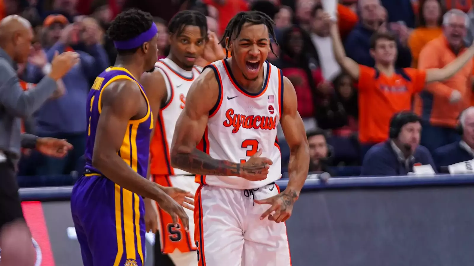 Mintz’s Career Best 33 Helps Orange Defeat LSU, 80-57 - Syracuse ...
