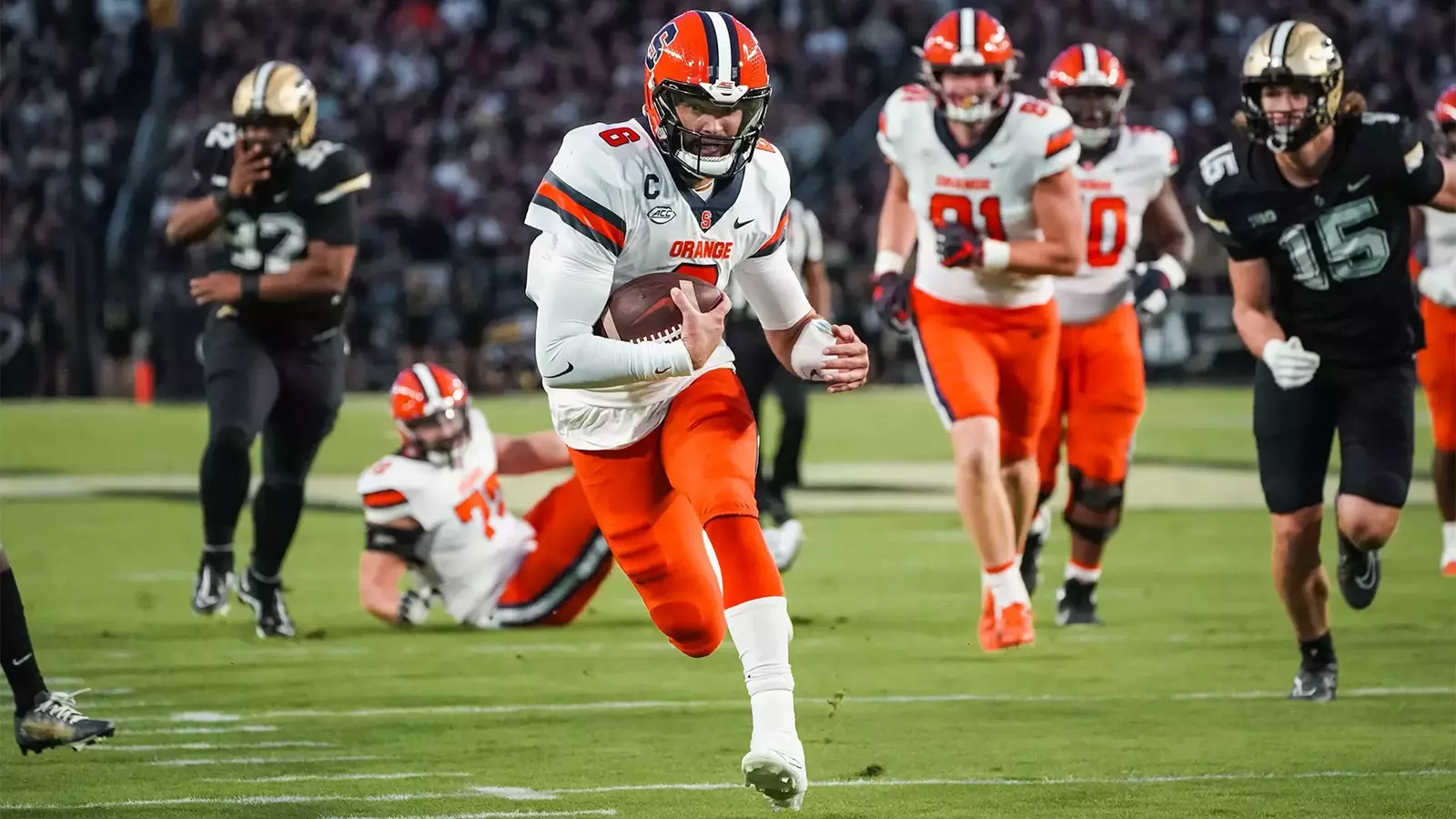 Orange Roll to Big Ten Road Win - Syracuse University Athletics